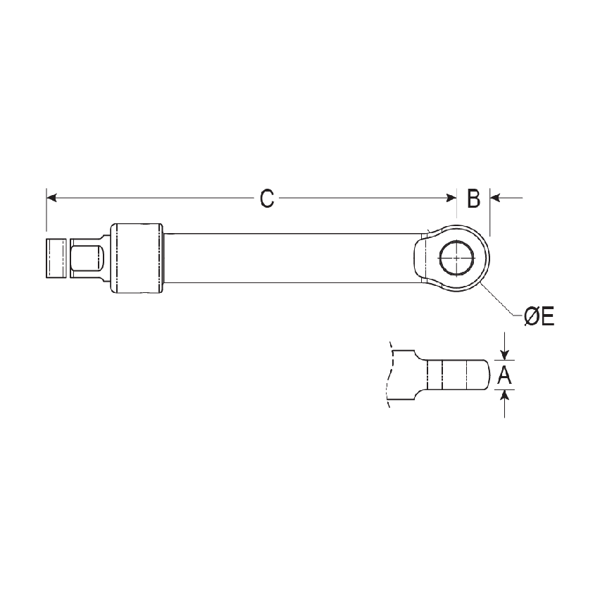 Ronstan RF1484-06 Ronstan Eye End Turnbuckle Body & Lock Nut 3/8 ...
